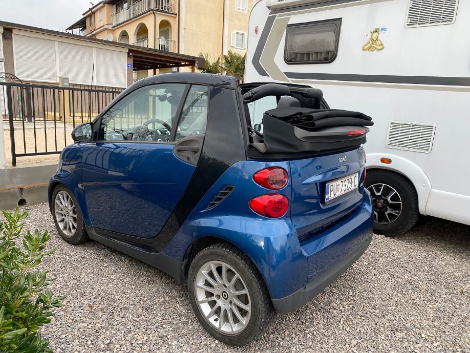 Smart fortwo cabrio 1.0i tiptronic, 2009 god.