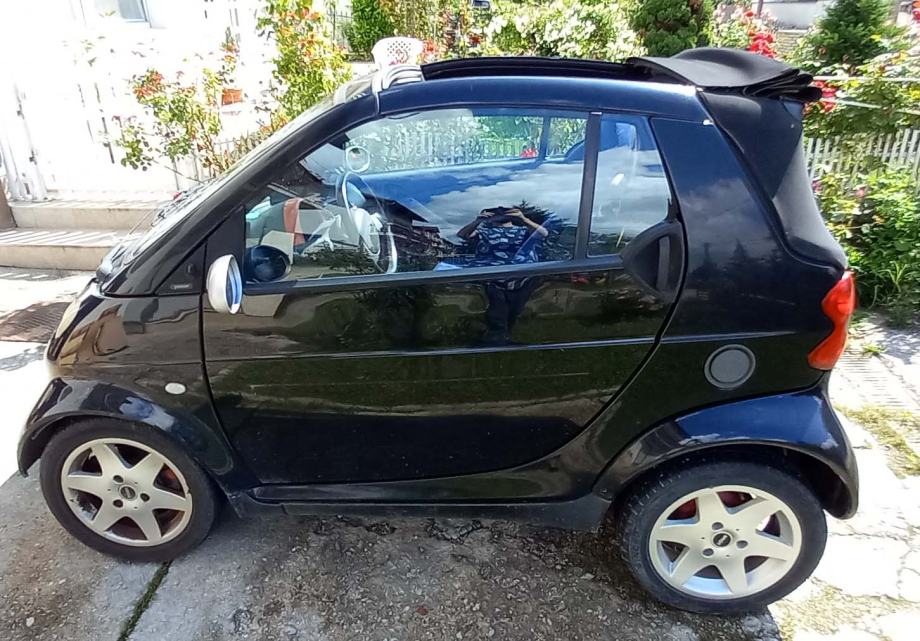 Smart fortwo cabrio 700 ccm automatik, 2003 god.