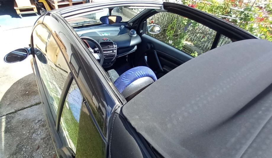 Smart fortwo cabrio 700 ccm automatik, 2003 god.