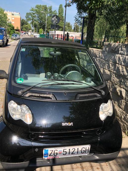 Smart fortwo cabrio City coupe automatik, 2003 god.