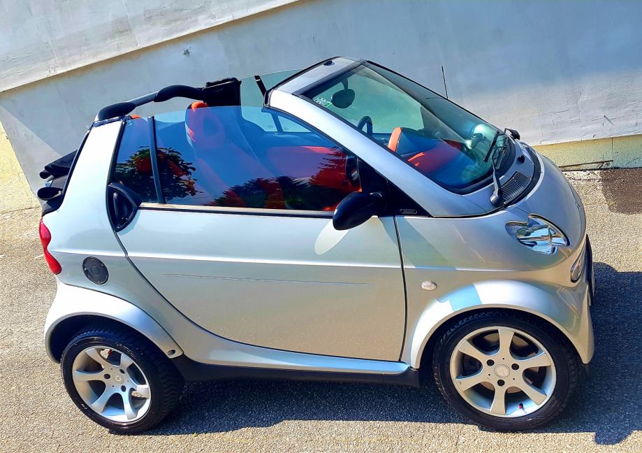 Smart fortwo cabrio,novi krov, novi motor,klima, reg.1 god, top stanje ...