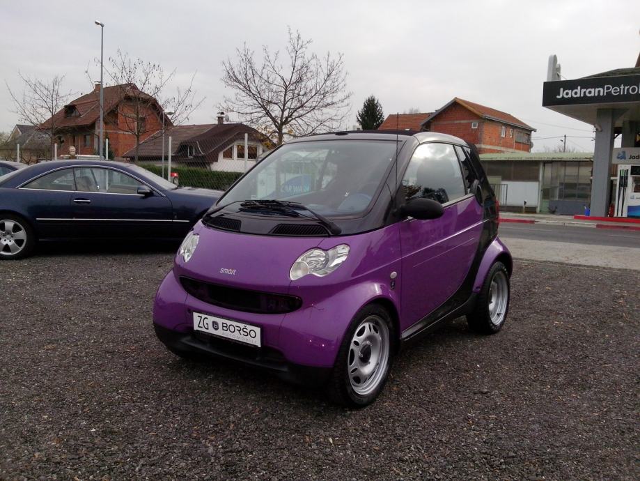 Smart fortwo cabrio PINK automatik, 2001 god.