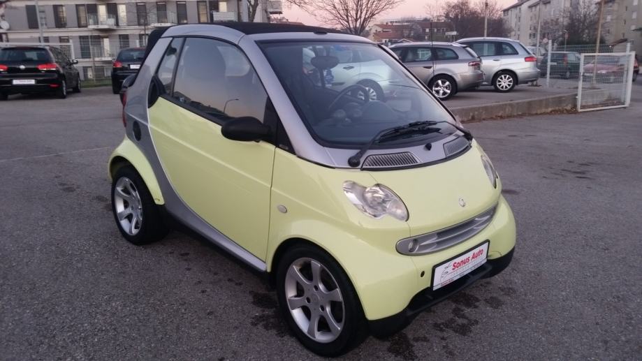Smart fortwo cabrio passion Automatic, 2004 god.