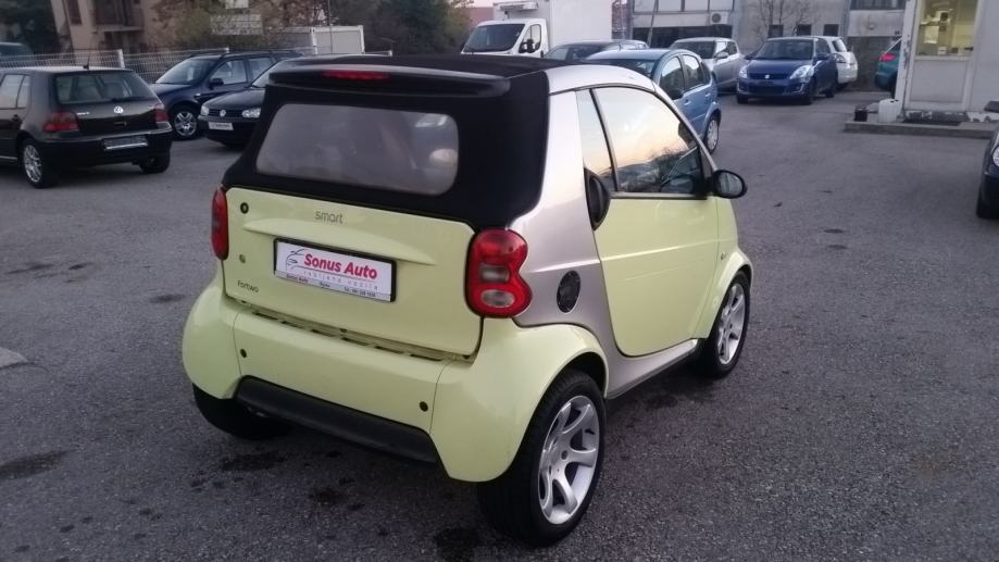 Smart fortwo cabrio passion Automatic, 2004 god.