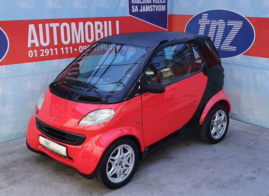 SMART*FORTWO*PURE*REG.GOD DANA*KLIMA*ALU*VELIKI SERVIS**1990 E**, 2001 god.