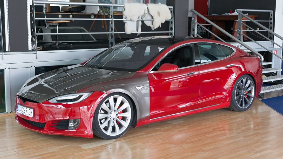 Tesla Model S P90/700KS,koža, panorama,zračni ovjes/AKCIJSKA CIJENA ...