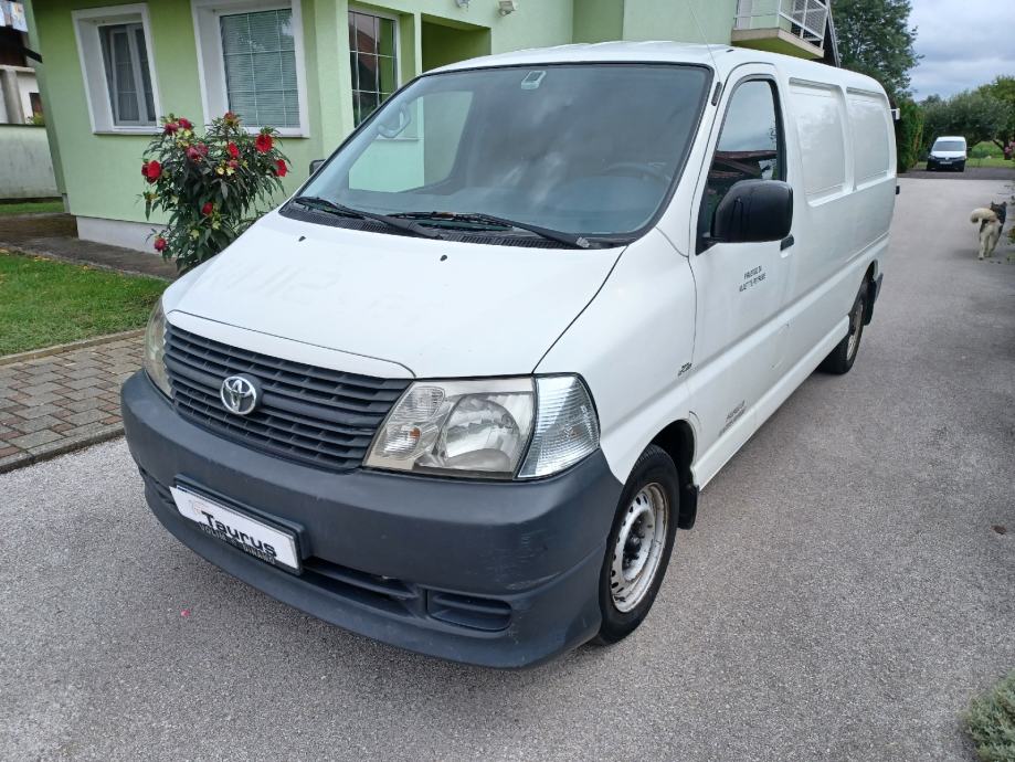 AKCIJA Toyota Hi-ace 2,5 D-4D reg.11/2024 KLIMA kartice/rate HR AUTO ...