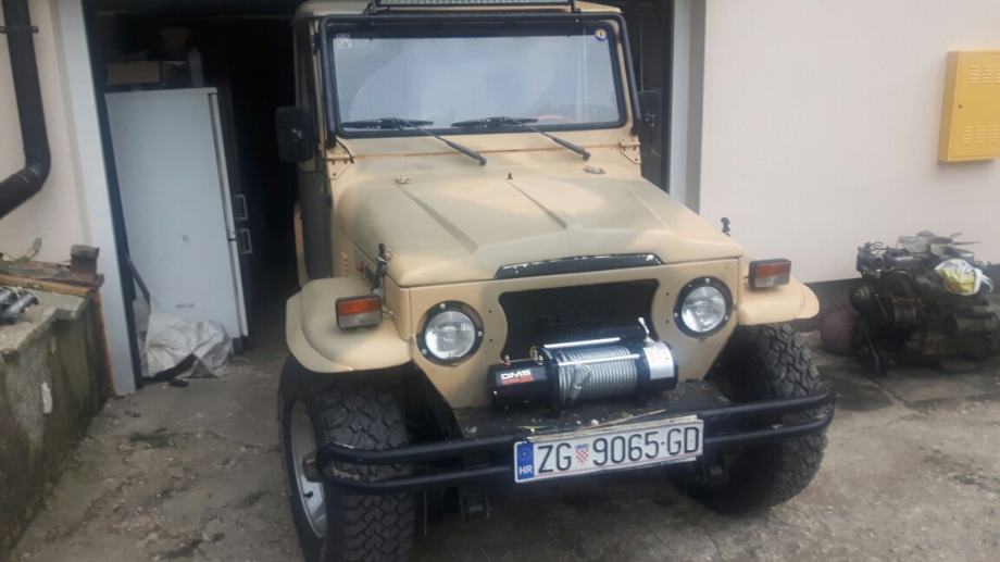 Toyota Land Cruiser Delta mini cruser, 1982 god.