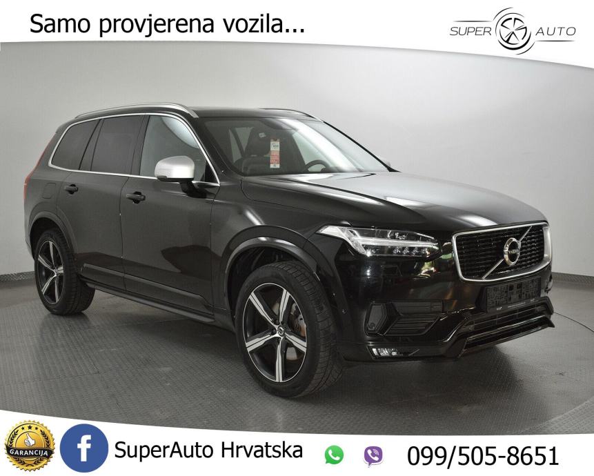 VOLVO XC90 D5 AWD Geart R Design 7-SIT+PANO+DIGIT+FULL, 2017 god.