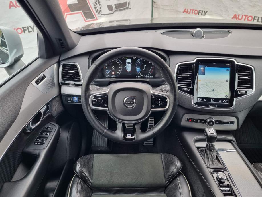 Volvo XC90 D5 AWD R-Design, 7 sjed, B&W, Kam, Keyless, Virtual, PDV,21 ...