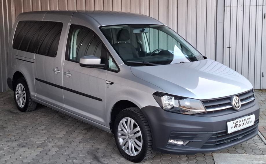 VW Caddy 2,0 TDI MAXI DOUBLE Trendline *N1* 5 SJED GARANCIJA DO 2 GOD ...