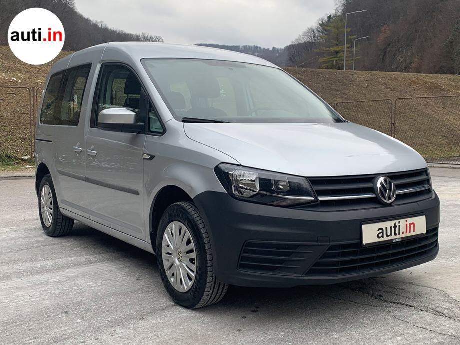 VW Caddy 2,0 TDI Trendline Putnički Klima 2x klizna vrata, 2017 god.