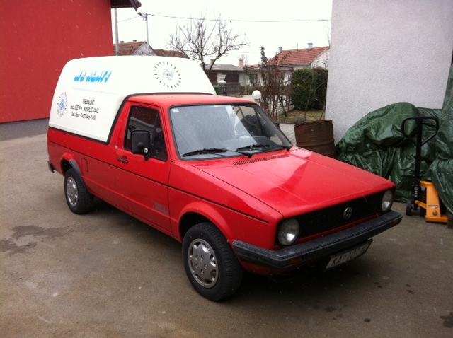 VW Caddy mk1 14d, 1991 god.