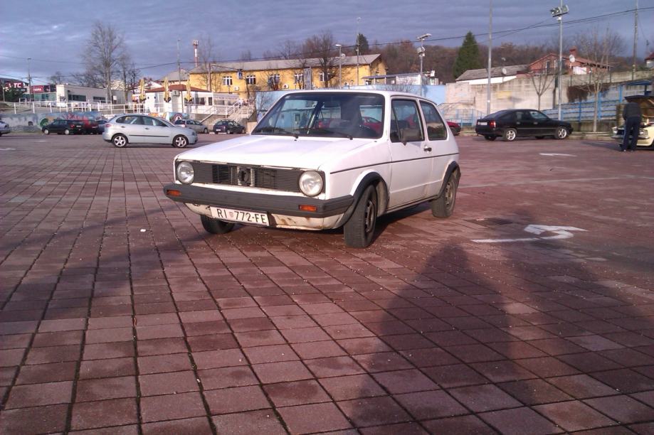 VW Golf I 1.6 GTD, 1981 god.