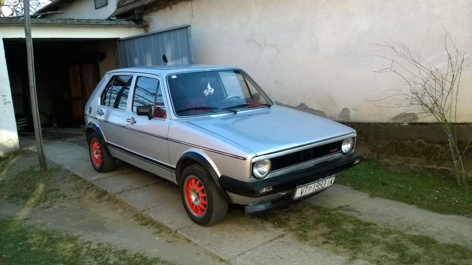 VW Golf I 1.6 GTD, 1982 god.