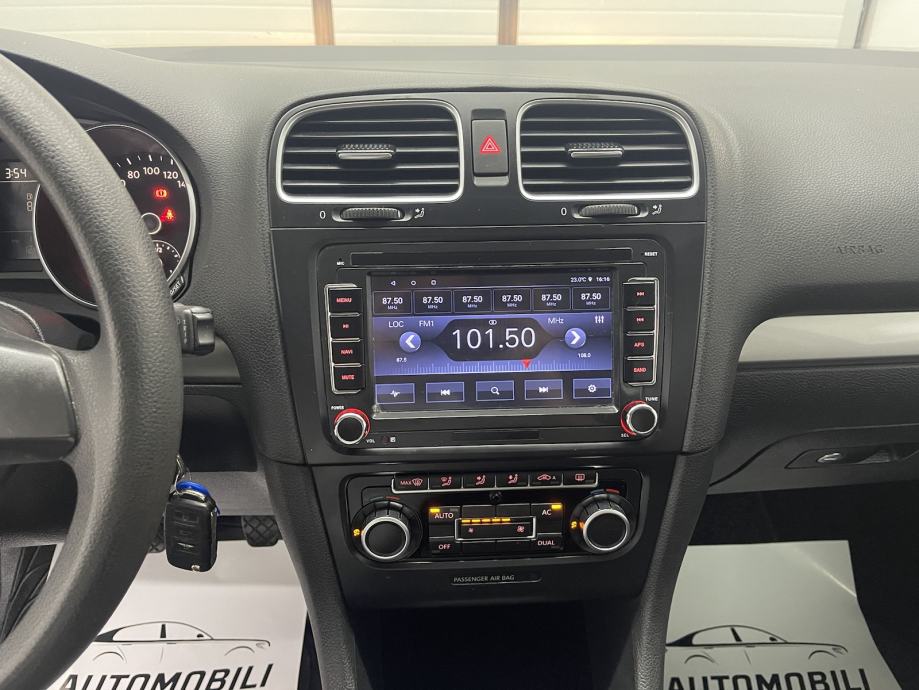 VW Golf 6 1,6 TDI - prvi vl, NAVI, kamera, bluetooth, pdc, 124tkm, alu ...