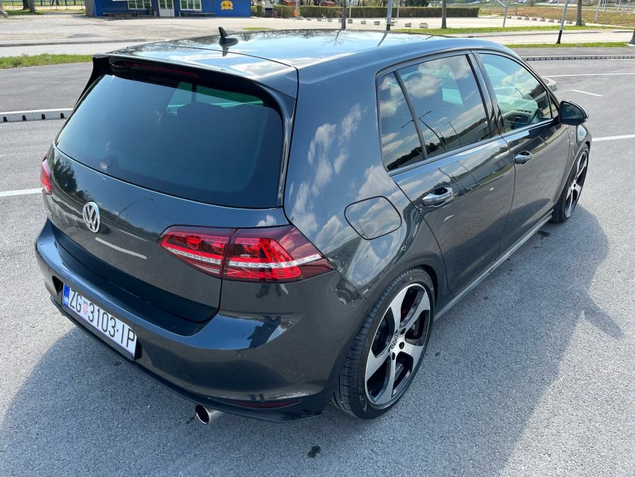 VW Golf 7 GTI 2.0 TSI DSG performance, 2014 god.