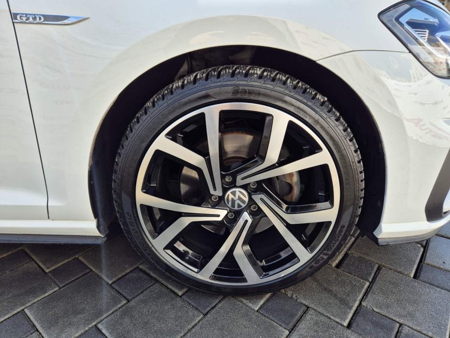 VW Golf 7 Variant 2.0 TDI GTD DSG, Led, Virtual, Koža, Keyless, 18 ...