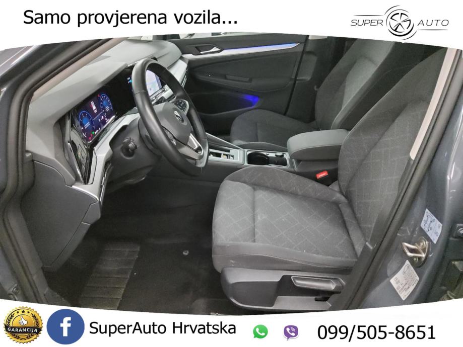 VW Golf-8 Var. 2.0 TDI Aut. Life 150 KS, ACC+KAM+SHZ+VIRT+LED+NAV+ASIS ...
