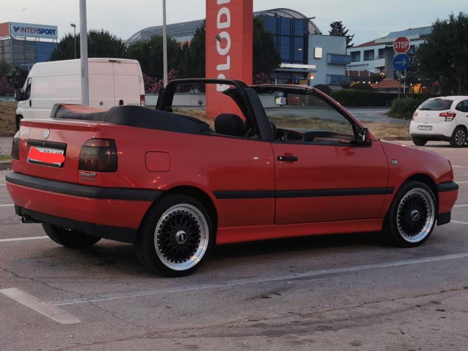 VW Golf 3 Cabrio (MK3 Cabriolet), 1993 god.