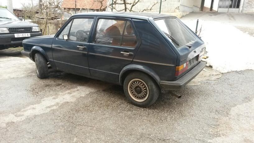VW Golf I diesel, 1984 god.