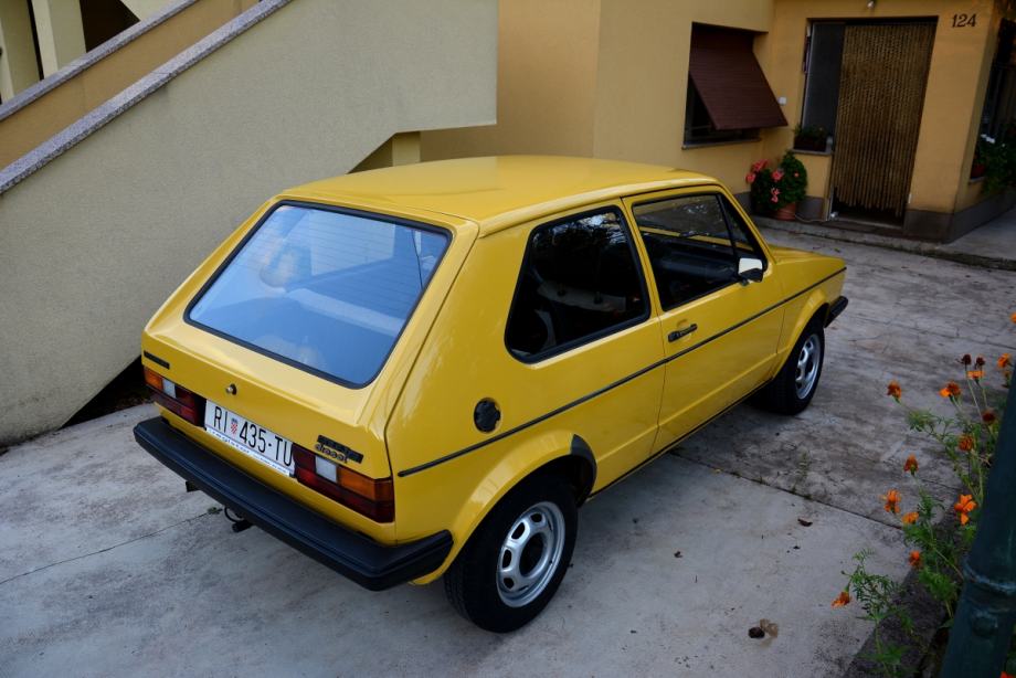 VW Golf I diesel, 1984 god.