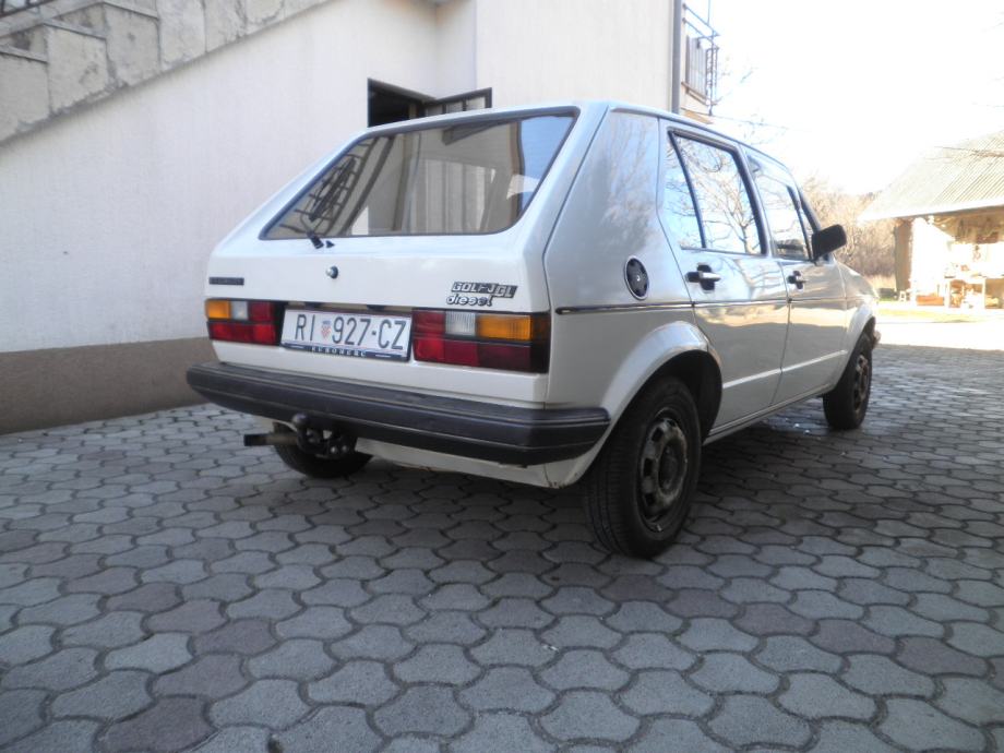VW Golf I Golf 1 Diesel, 1984 god.