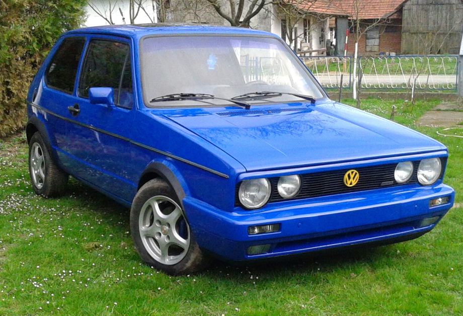 VW Golf I GTD 1.6.D, 1980 god.