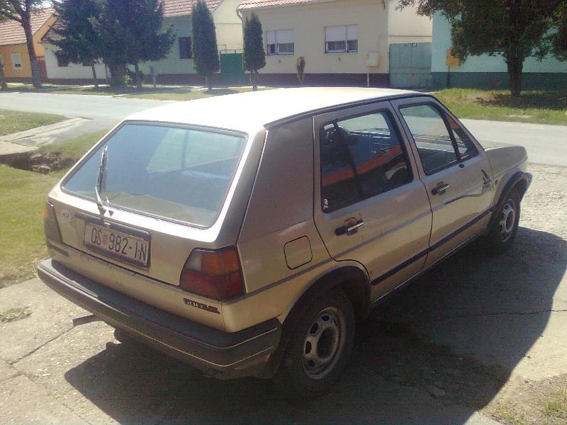 VW Golf II D, 1985 god.