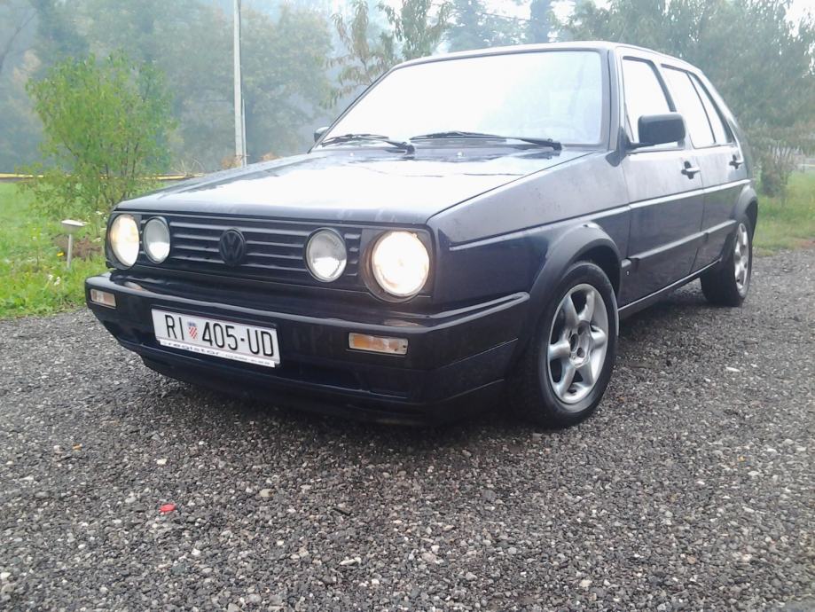 VW Golf II GL D, 1990 god.