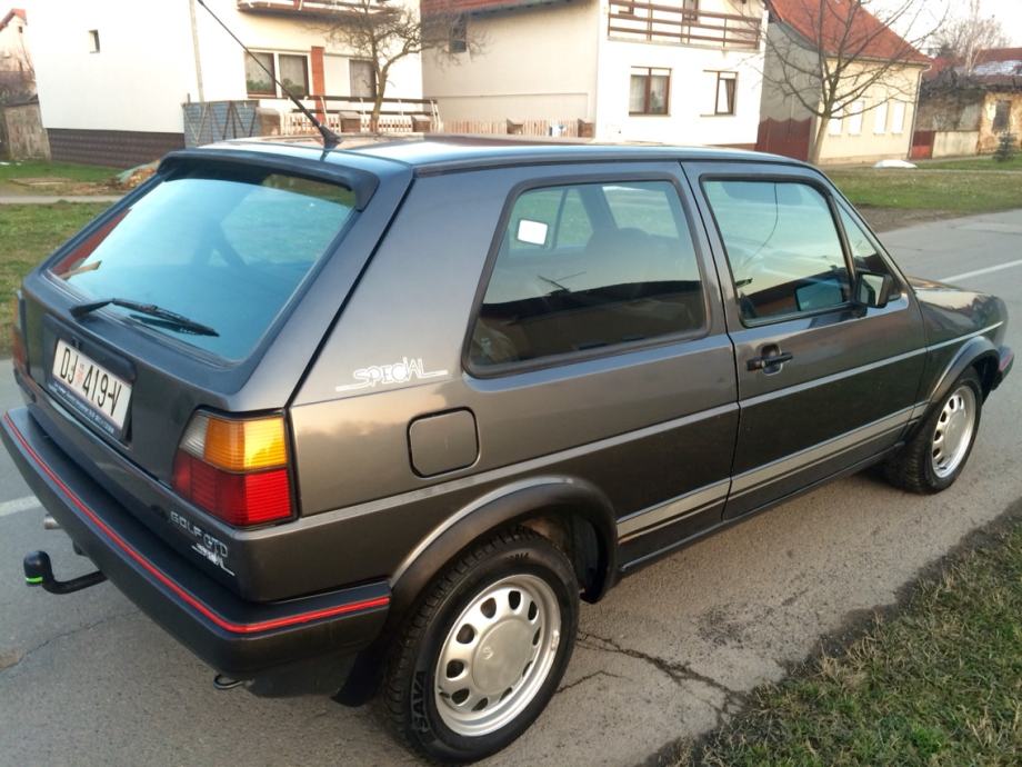 VW Golf II GTD 1.6 TURBO DIZEL PRVI VLASNIK ODLICAN, 1986 god.