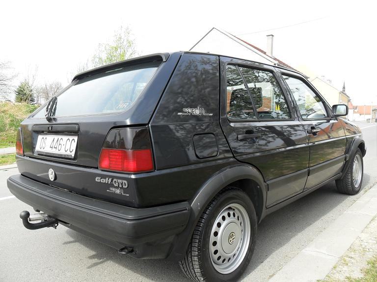 VW Golf II GTD SPECIAL INTERCOOLER ODLICAN, 1991 god.