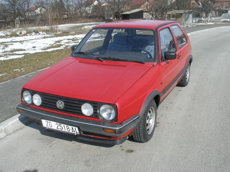 VW Golf II TD, 1985 god.