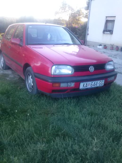VW Golf III GL, 1993 god.