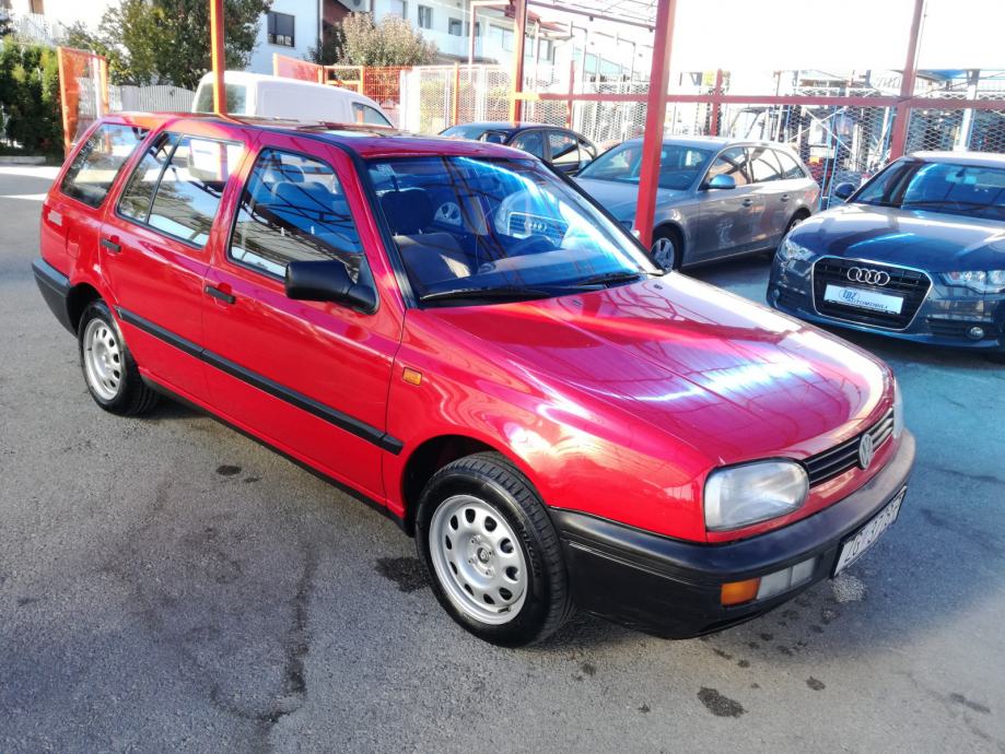 VW*GOLF*III*KARAVAN*1.9 D*2 VL.*REG 09/2018*ŠIBER*SERVO*ODLIČAN*1690 E ...