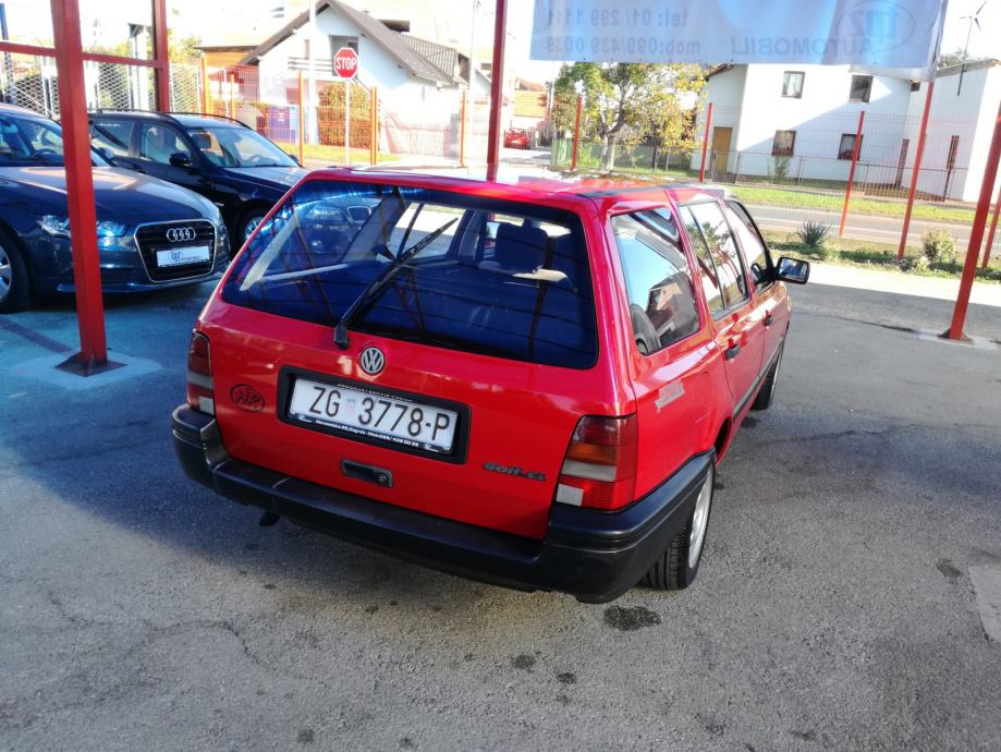 VW*GOLF*III*KARAVAN*1.9 D*2 VL.*REG 09/2018*ŠIBER*SERVO*ODLIČAN*1690 E ...