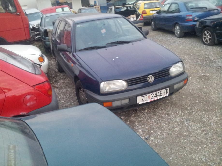 VW Golf III Variant 1.9 D 5 vrata karavan, 1995 god.
