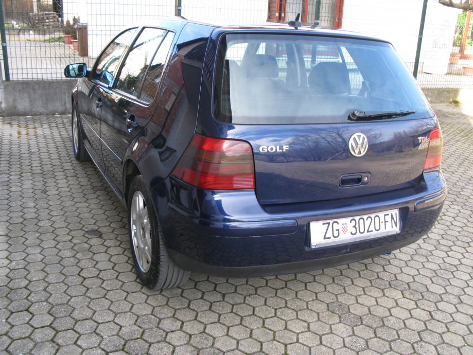 VW Golf IV 1,9 TDI 25 Edition 96 Kw (130ks) orginal, 2001 god.