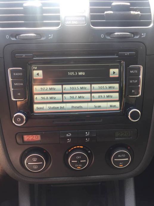 VW Golf V 1,9 TDI, NAVI, DPF, 2008 god.