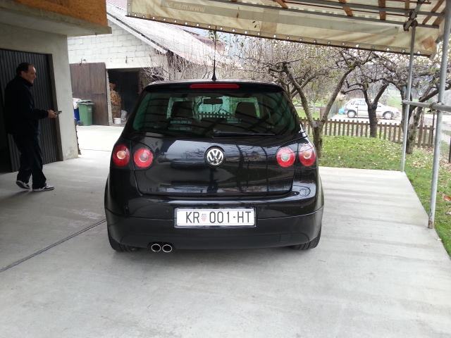 VW Golf V GT 2,0 TDI 170KS, DSG-F1,Bixenon, 1.vl, servisna!, 2007 god.
