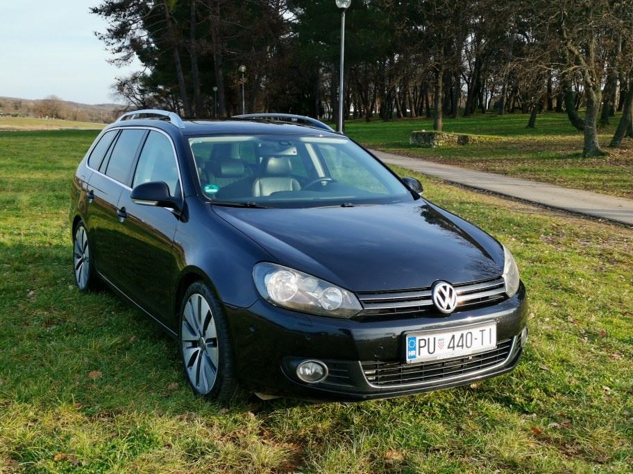 VW Golf VI Variant 2,0 TDI, DSG, FULL OPREMA, REG 07/2021, 2010 god.