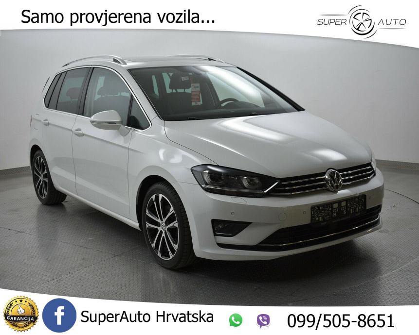 VW GOLF VII SPORTSVAN 2.0TDI Highl+R Line PANOR+LED, 2015 god.