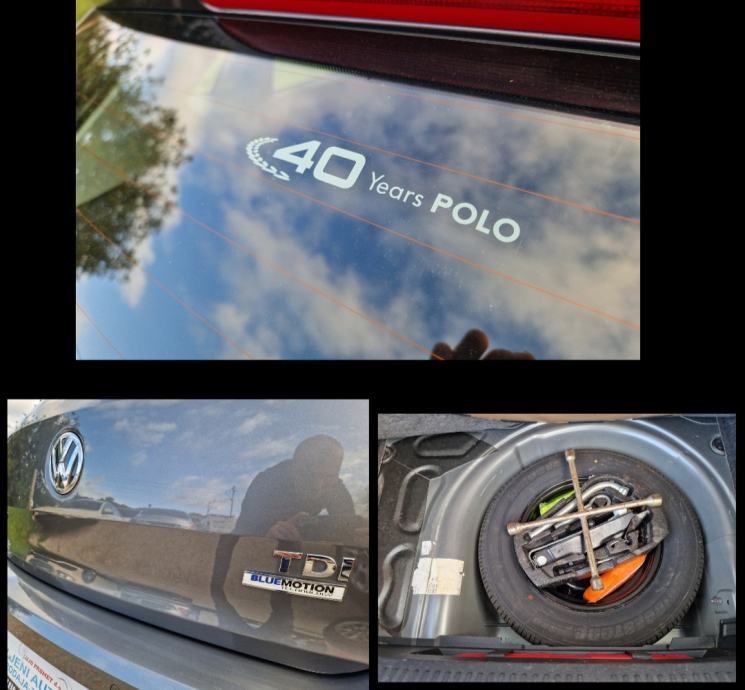 VW Polo 1,4 TDI BMT-VELIKI+MALI SERVIS-PARK PILOT-RADAR-90 KS-MOD.2017 ...