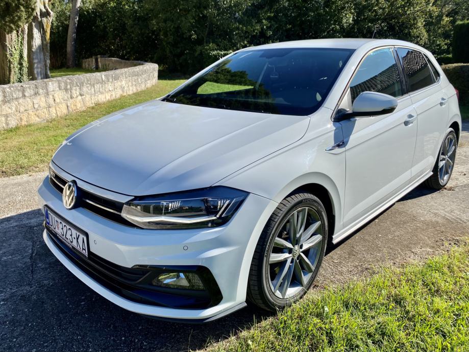VW Polo 1,6 TDI R-LINE 2019 god. LED, ALU 17,TOP STANJE ATRAKTIVAN ...