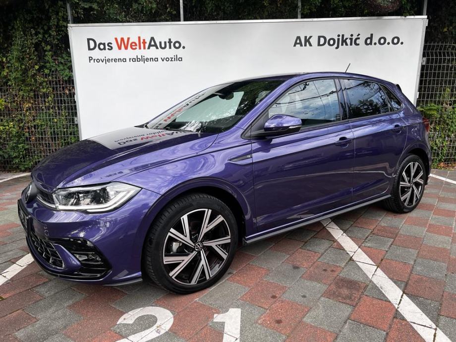 VW Polo R-line 1,0 TSI DSG Tvorničko jamstvo, 2022 god.
