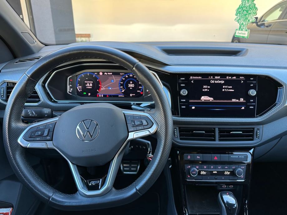 VW T-Cross 1,5 TSI, R line, DSG 150ks, VIRTUAL, LINEASSIST....., 2021 god.