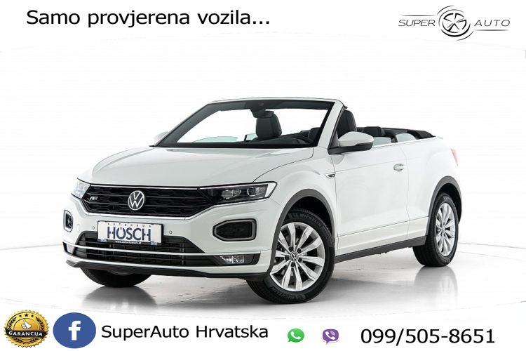 VW T-Roc Cabrio 1.5 TSI R-Line Aut. 150 KS, ACC+SHZ+VIRT+PARK, 2022 god.