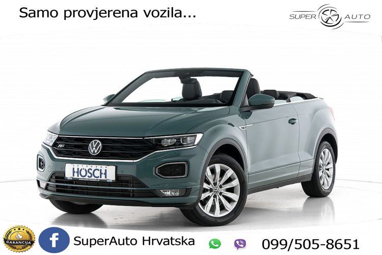 VW T-Roc Cabrio 1.5 TSI R-Line Aut. 150 KS, ACC+SHZ+VIRT+PARK, 2022 god.