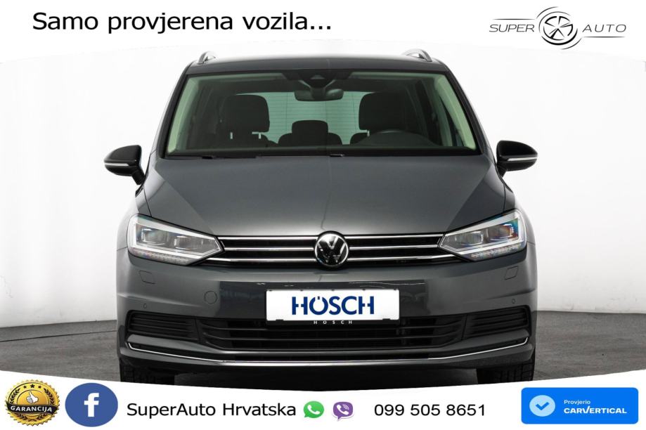 VW Touran 1.5 TSI Aut. Comfortline 150 KS, 7-SJED+ACC+GR SJED+VIRT ...