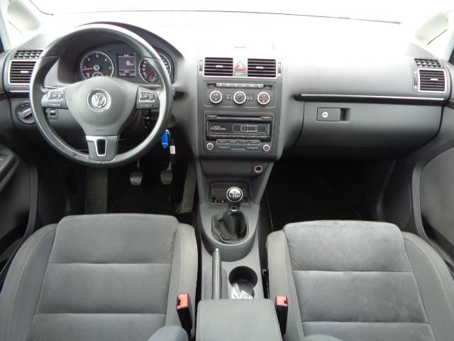 VW Touran 1,6 TDI High Sky; 1.vl.; Pano; Xen; Tempo; Gri.sj.; ParkAs ...